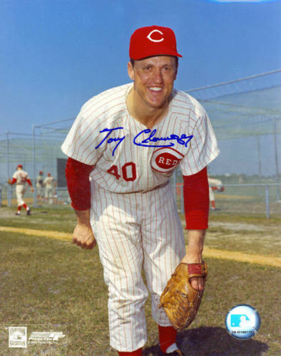 Tony Cloninger Cincinnati Reds Autographed Signed 8x10 Photo COA | eBay
