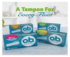 OB Tampons ProComfort Normal ,Mini, Super,Super Plus Silk Touch Pack of ...