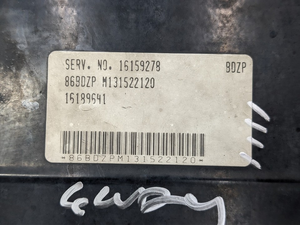 1992-1993 CHEVROLET CAMARO CORVETTE 5.7L 16159278 ENGINE COMPUTER ECU ...