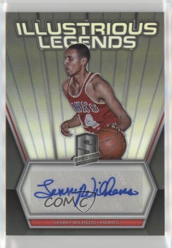 2017 Panini Spectra Illustrious Legends Signatures /149 Lenny Wilkens ...