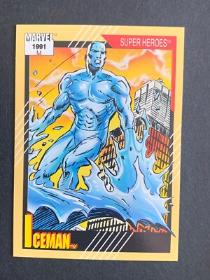 Iceman #8 - 1991 Marvel Universe Impel Series 2 Trading card | eBay