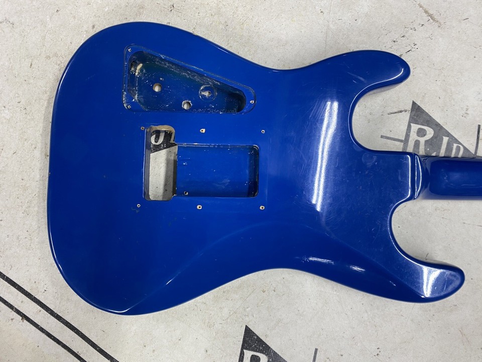 80's Schecter Strategy Set Neck Guitar Husk Blue | eBay