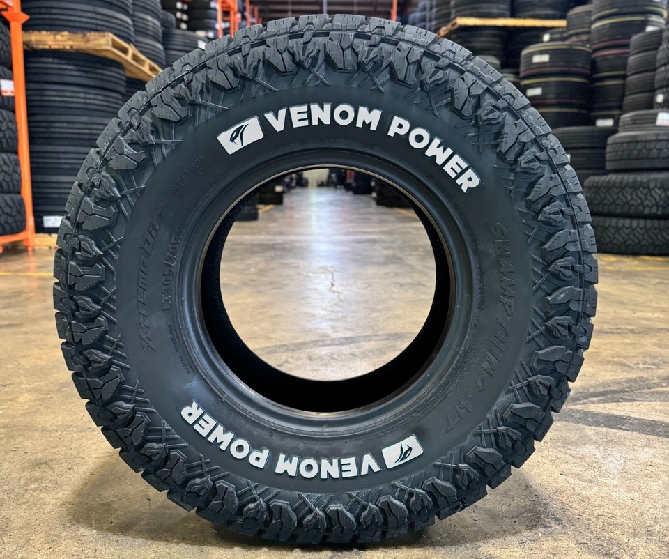 4 NEW 35X11.50R17 VENOM SWAMP THING X-A/T ALL TERRAIN 10PLY RWL TIRE 35 ...