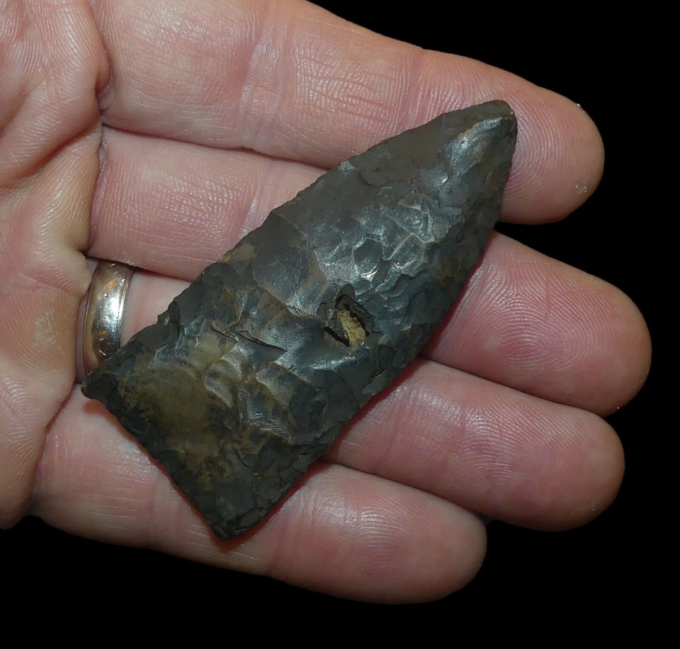 ARCHAIC LANCEOLATE SOUTHERN ILLINOIS INDIAN ARROWHEAD ARTIFACT COLLECTIBLE RELIC | eBay