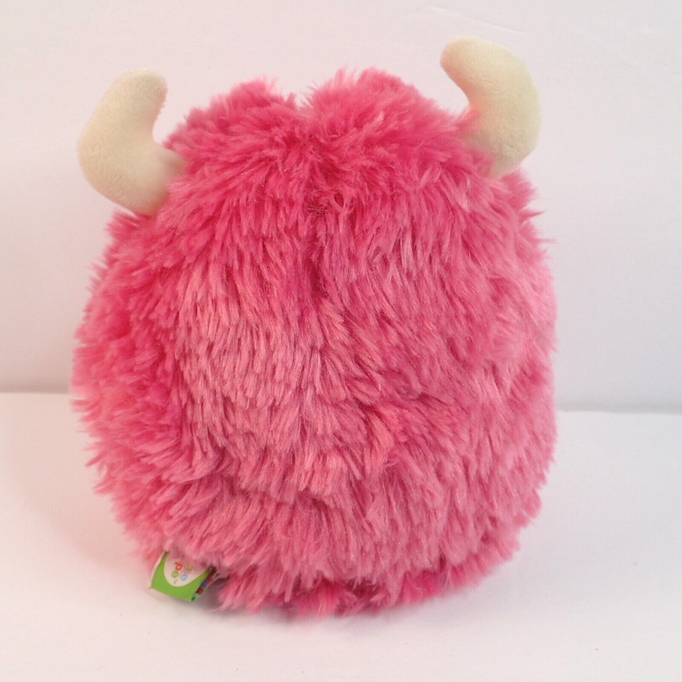 Giggle Scape Furry Pink Monster Plush 6" Stuffed Animal 2023 Target | eBay