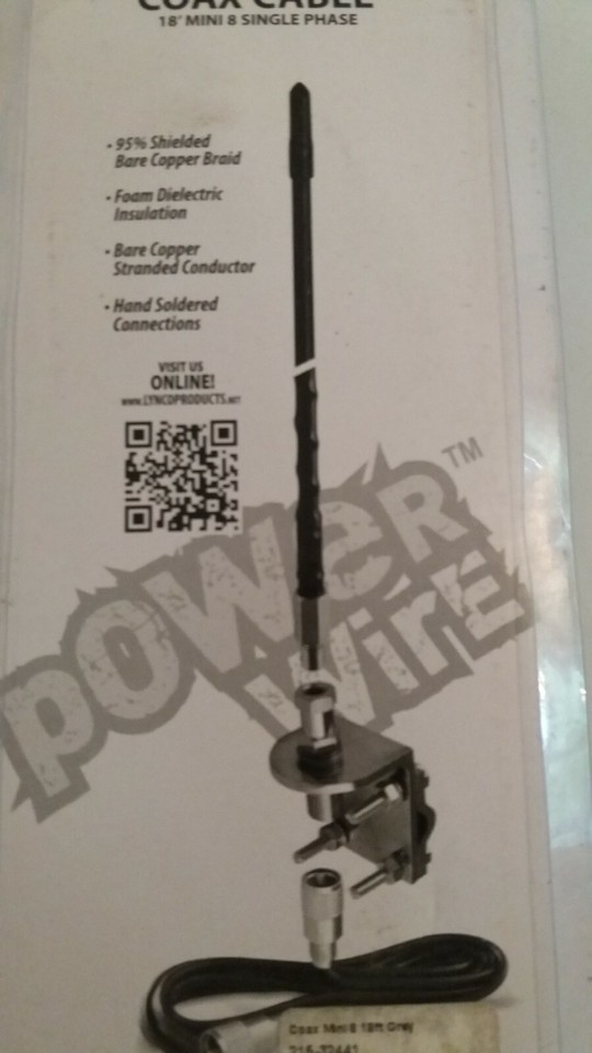 NEW Power Comm COAX CABLE 18' MINI 8 PLUG TO PLUG 215-32441 | eBay