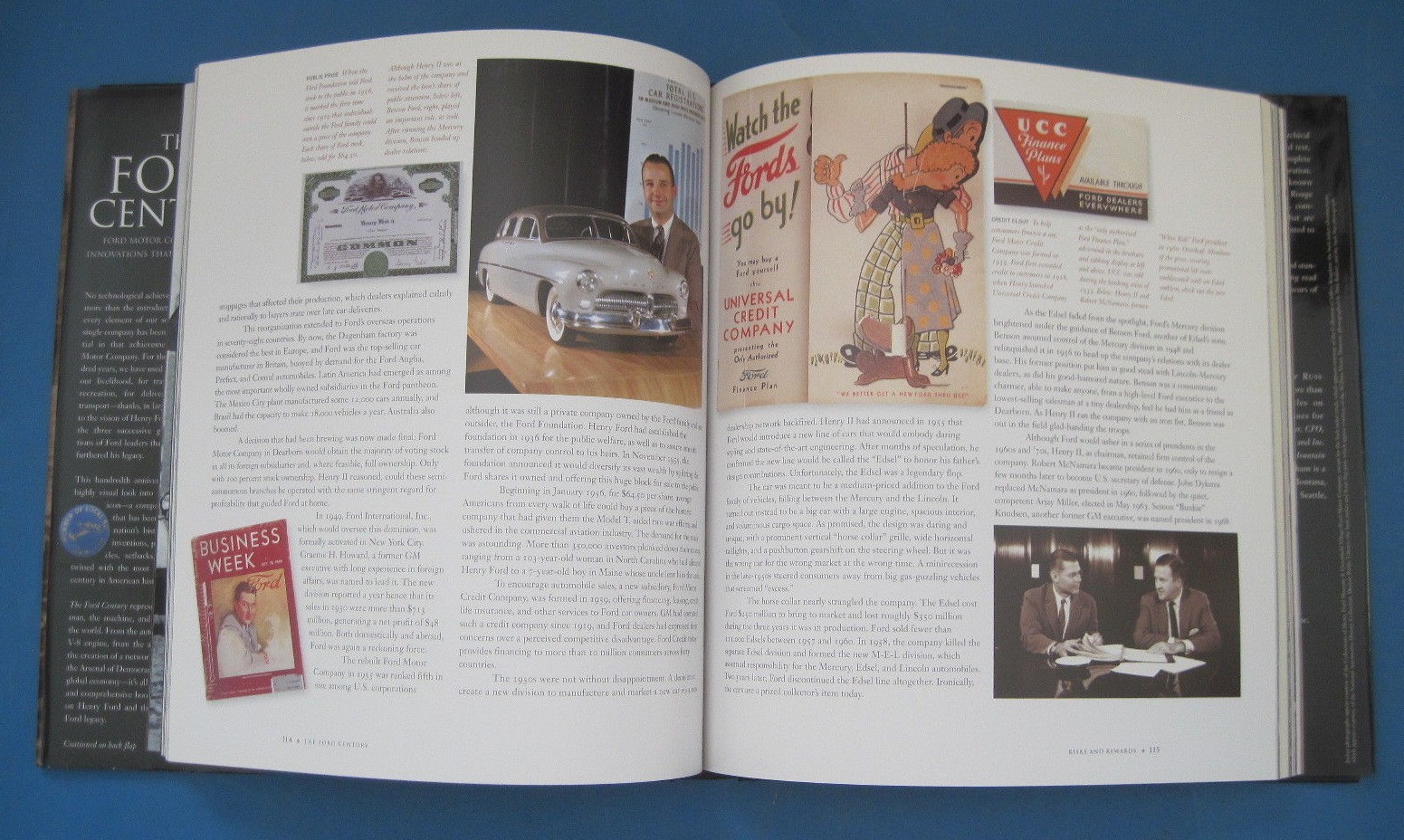 The Ford Century by Russ Banham Paul Newman 2002 LIKE NEW Hardcover ...