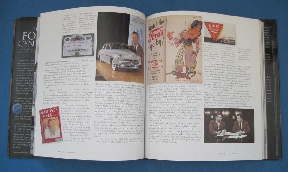 The Ford Century by Russ Banham Paul Newman 2002 LIKE NEW Hardcover ...