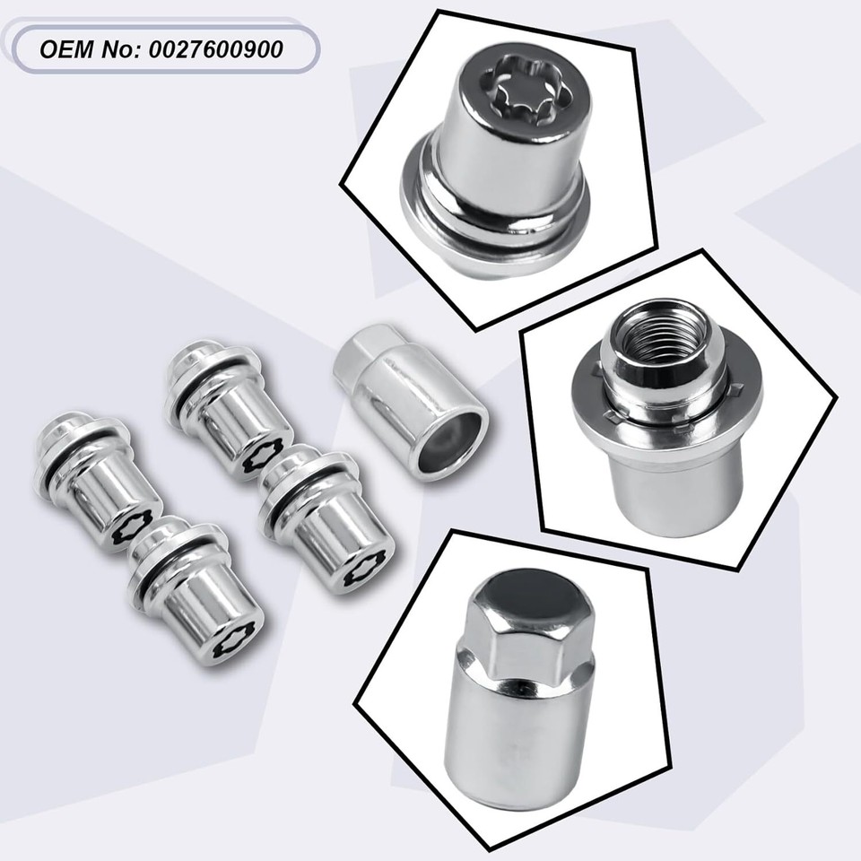 4x Wheel Locks W/ Wheel Lock Key For Lexus IS300 IS350 Toyota Camry ...