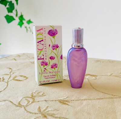 ESCADA Margaretha Ley Loving Bouquet 4ml EDT Miniature Perfume New in ...