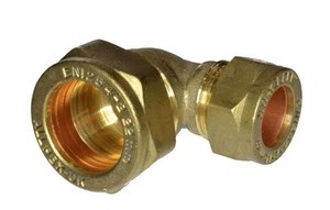 22mm x 15mm Compression Reducing Elbow | Brass Plumbing Fitting | eBay
