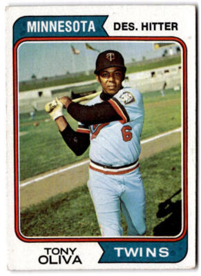 1974 Topps (EXMT) #190 Tony Oliva Twins | eBay