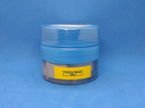 Na Element 11 metal Sample 99.999%+ 100g+ Natrium in Mineral Oil, 3.5oz ...