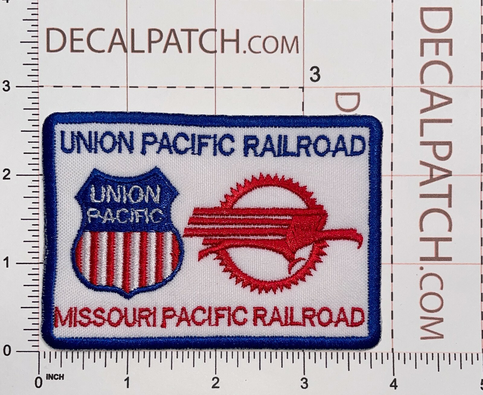 Union Pacific Railroad Missouri Pacific Railroad Patch Iron-On New A517 ...