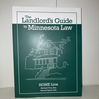 NEW The Landlord's Guide to Minnesota Law ~ Vraa, Michael; Spaid ...
