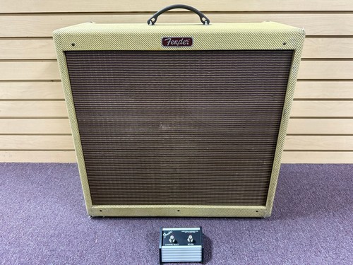 FENDER BLUES DEVILLE REISSUE 4x10" SPEAKERS TUBE GUITAR AMPLIFIER W ...
