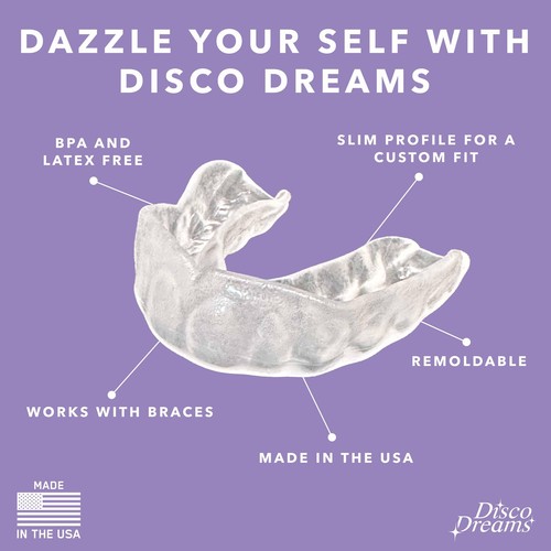 Disco Dreams 2 Pack Customizable Night Guard - Nighttime Relief from ...