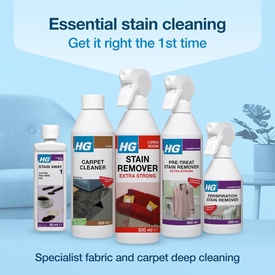 Stain Remover Extra Strong Carpet & Upholstery Cleaner with Oxygen ...