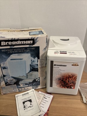 Breadman Bread Machine Automatic Bread Maker 8 Settings TR442SPR Tested ...