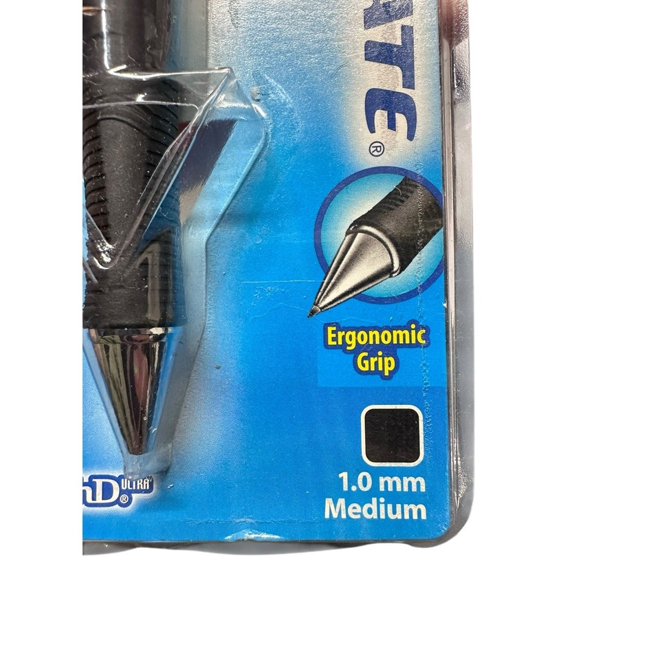 Paper Mate PhD Black Ball Point Pen New Old Stock! Med Point Black Ink ...