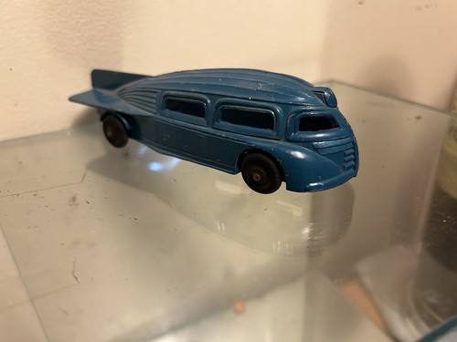 Vintage 1930s MANOIL # 706 Metal Toy Car Futuristic Zeppelin Bus 6 ...