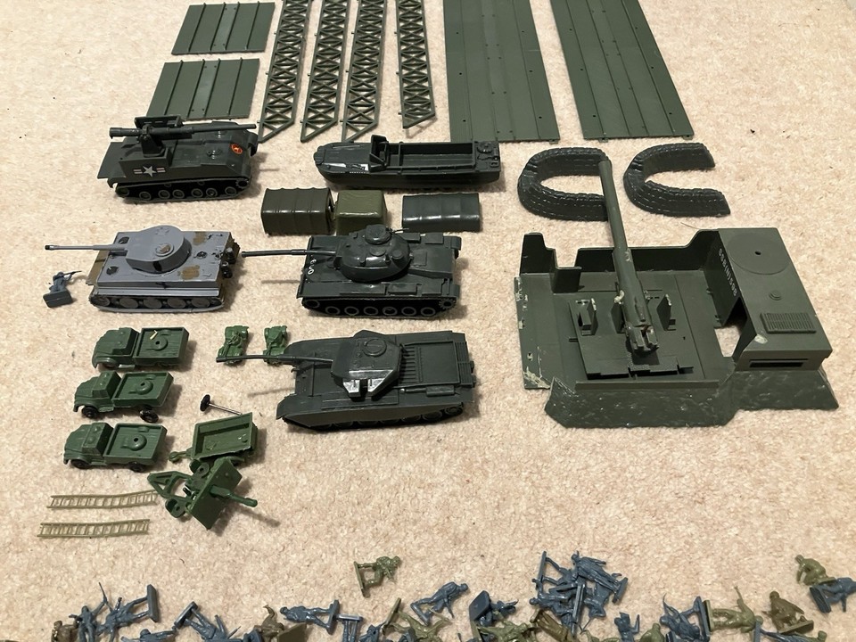 Airfix Vintage HO/OO 1/72 Scale - WW2 Germans and British Commandos ...