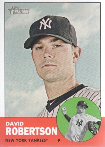 2012 Topps Heritage #42 David Robertson - NM | eBay