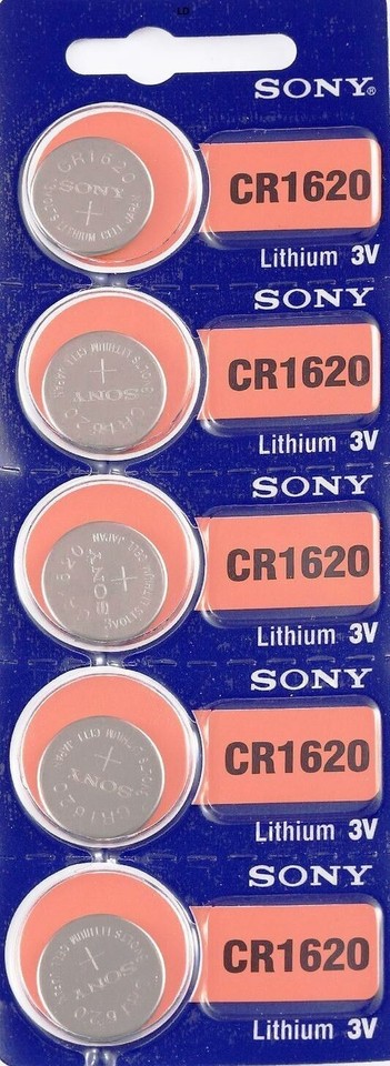 SONY CR1620 3v Lithium Battery | 3 V | 2PC | Exp 2030 | SHIP FROM USA