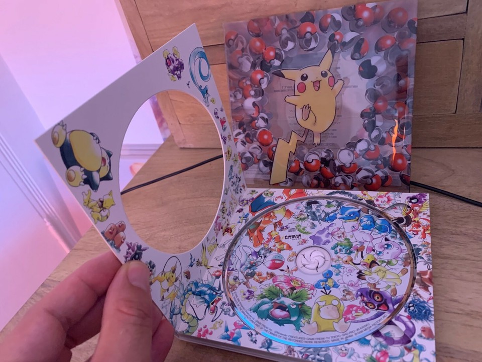 POKEMON THE PIKACHU NINTENDO MUSIC COLLECTION OST GAME anime CD ...