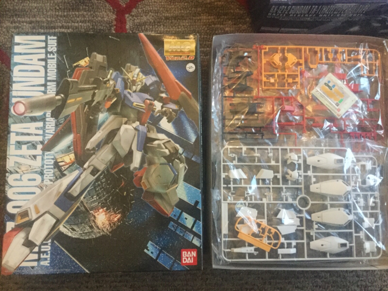 MG 1/100 ZETA attack use. 2.0 BANDAI GUNDAM WARRIOR Mobile suit model ...