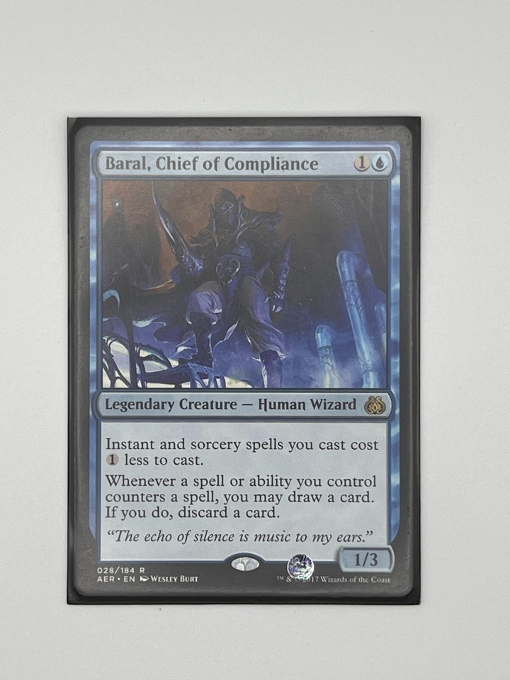 Baral, Chief of Compliance - Aether Revolt [ Excellent ] [ MTG ] x 4 ...