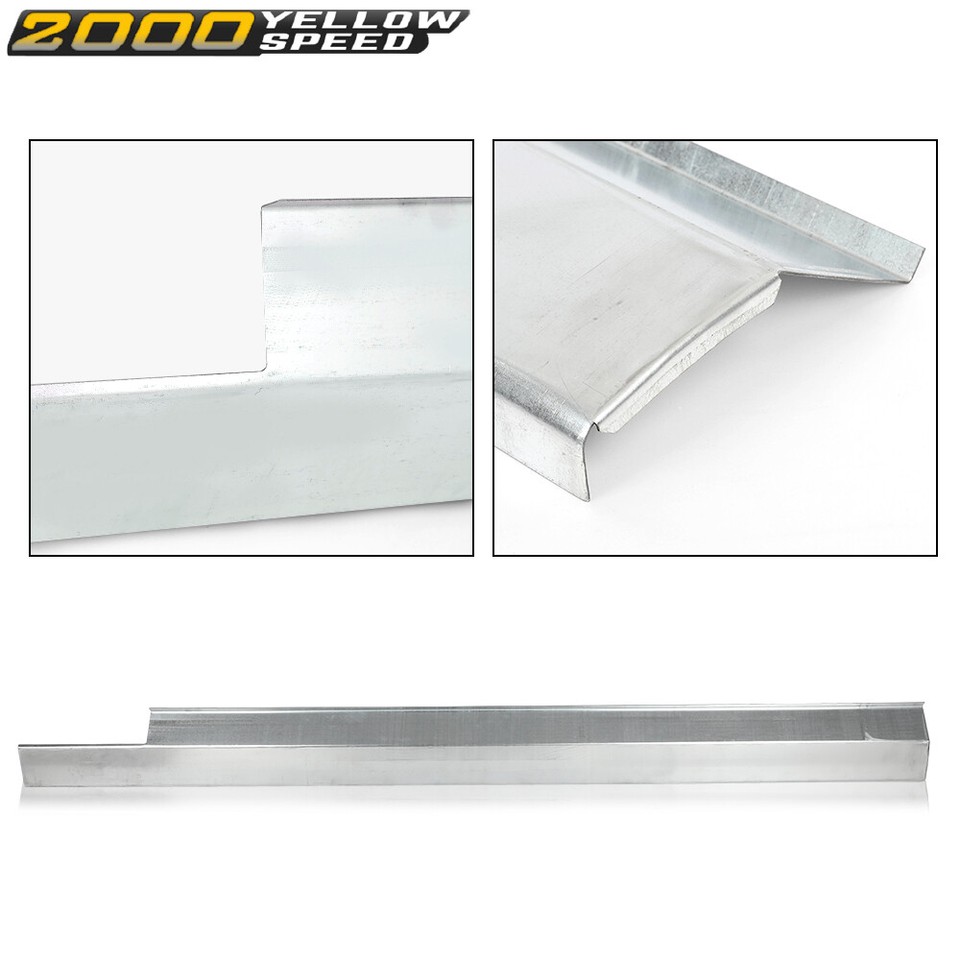 Fit For 2008-2011 Ford Focus Silver Slip-on Rocker Panel 4 door Left ...