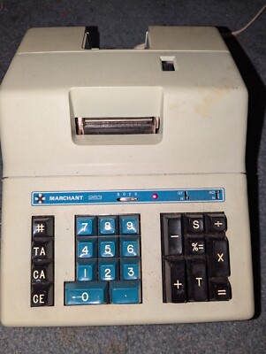 Cash Register, Adding Machines - Vintage Marchant