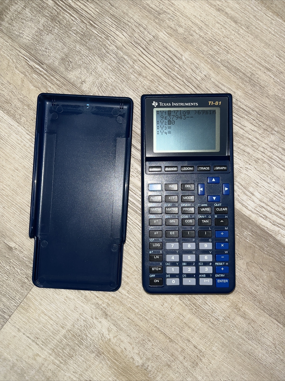 Texas Instruments TI-81 Calculator - Blue | eBay
