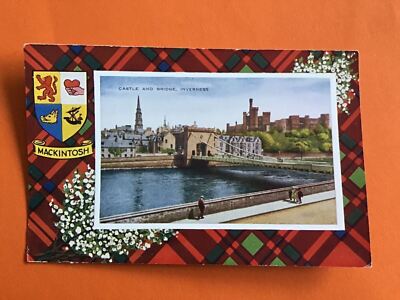 Scotland Castle and Bridge Inverness unused Vintage Postcard R39734 | eBay