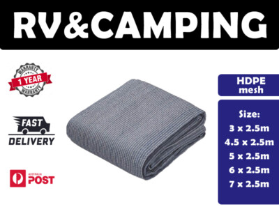 Caravan Annex Matting Floor Mats HDPE Mesh Caravan Park Camping Tent ...