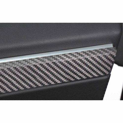 Real Carbon Fiber Inner Door Panel Cover Trim 4PCS For Tesla Model X S ...