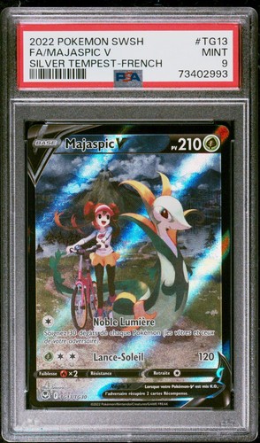 Carte Pokémon Majaspic V TG13/TG30 PSA 9 EB12 Tempête Argentée | eBay