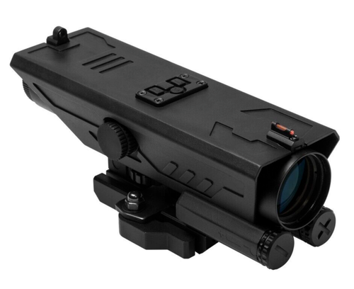 VISM DELTA Scope 4x30mm P4 illum w/ Fiber Optic Post Quick Release ...