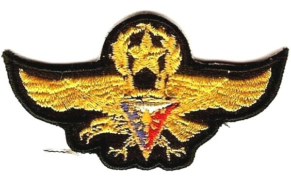 Philippines Air Force PAF Master Pilot Gold Wings Cloth Badge 2 x 3in ...