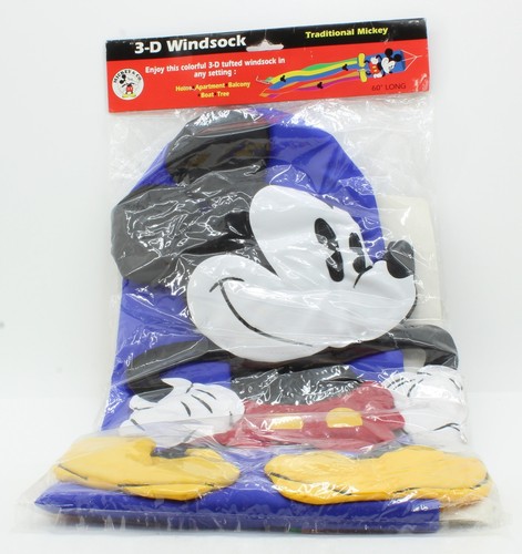 NCE - Disney Mickey Mouse 3-D Windsock - 1996 | eBay