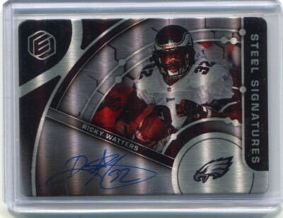2022 Panini Elements - RICKY WATTERS - Steel Signatures Autograph ...