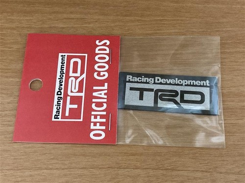 TRD Official Merchandise TOYOTA RACING DEVELOPMENT Carbon sticker (B ...