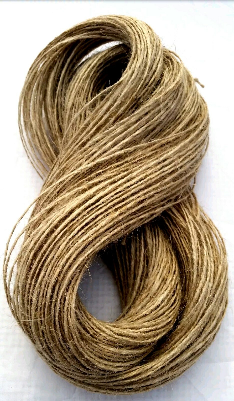 1m-1000m 1/2/3 ply Natural Brown Soft Jute Twine Sisal String Rustic ...