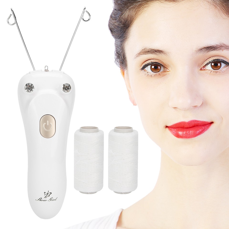 Face Body Hair Threader Removal Threading Facial Epilator Hair Removal ...