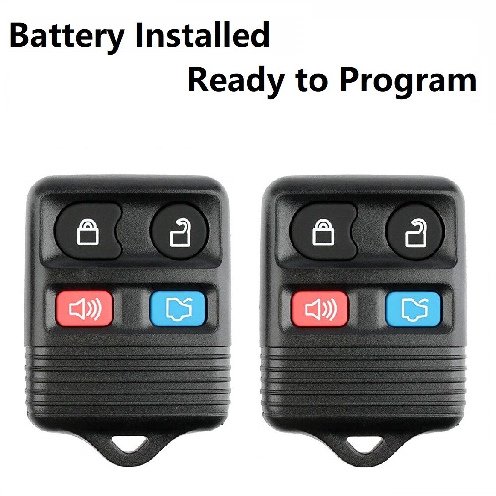 2 Keyless Entry Remote Control Car Key Fob Clicker Transmitter For Ford ...