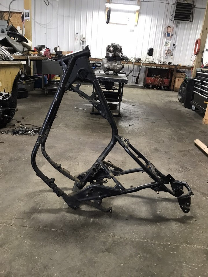 81 Yamaha XS650 XS 650 Special II Frame Chassis | eBay