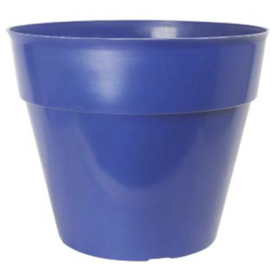 Blue Plastic Garden Planters - Garden Design Ideas
