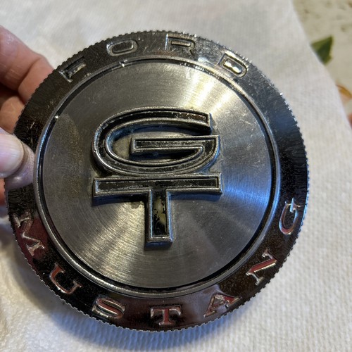 Original 1965 1966 Ford Mustang GT Gas Cap Chrome | eBay