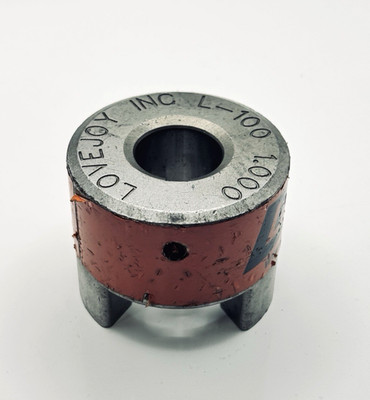 Lovejoy L100 X 1.00 L100 X 1 Jaw Coupling Hub 1" Bore .25" Keyway | eBay